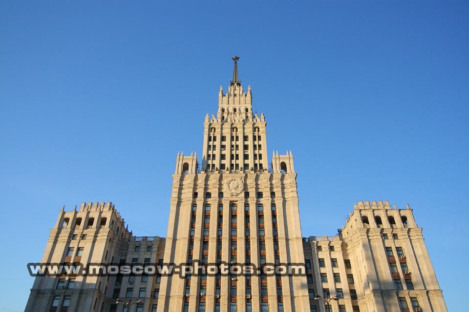 Moscow Photos - Skyscraper on Sadovaya-Spasskaya Street - View 1