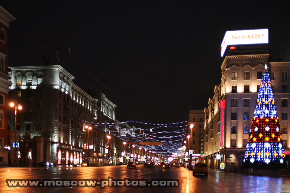 Moscow Photos - Tverskaya street